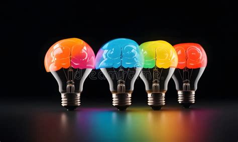 Spectrum Of Thoughts Stock Image Image Of Electric 309226473