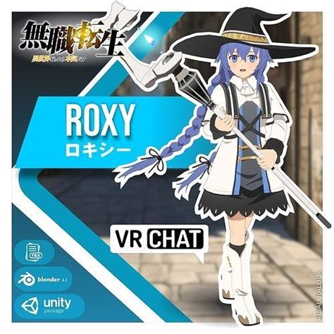 3d Model Roxy Rigged Model Character For Vrchat Vr Ar Low Poly Cgtrader