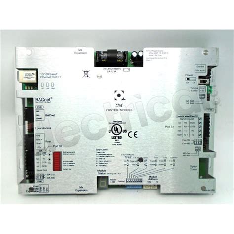 automated logic sim cpu control board automation