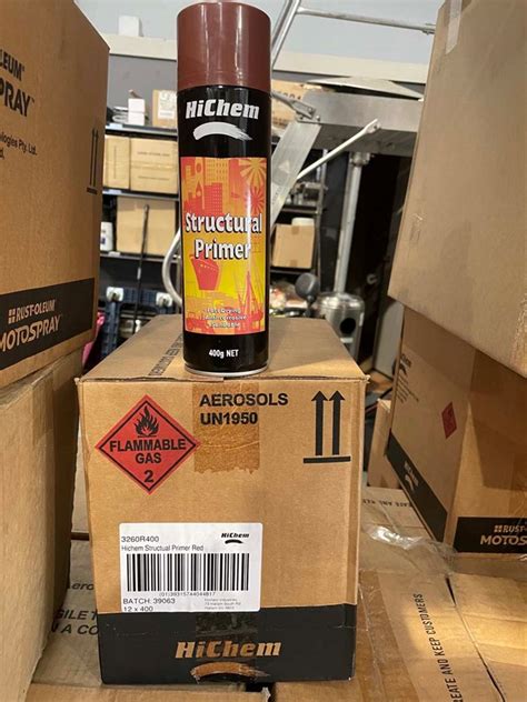12 X Cans Structural Primer Spray Cans Auction 0086 3029626 Grays