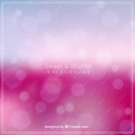 Bokeh 효과와 좋은 분홍색 배경 무료 벡터