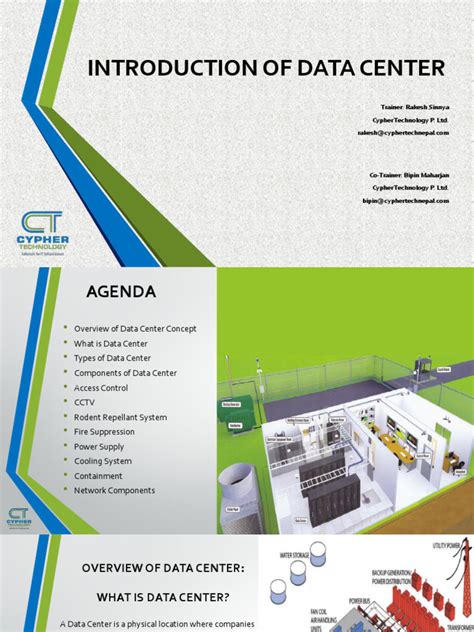 Day 1 Introduction To Datacenter Pdf Data Center Computer Network
