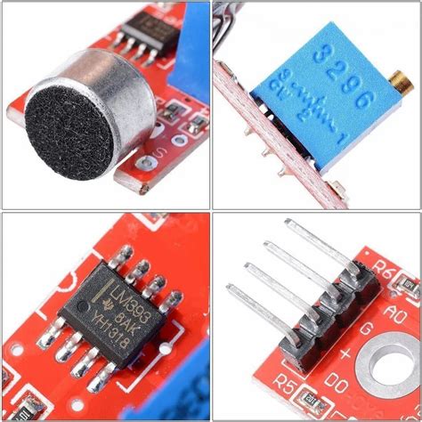 Sound Detection Sensor Module For Intelligent Vehicle Arduino