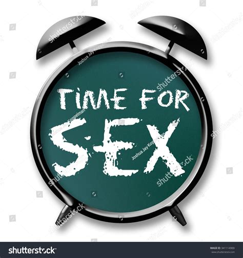Time Sex Note Text On Chalkboard Stock Photo Shutterstock