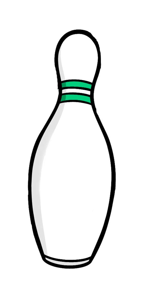 Bowling Pin Ten Clipart Image Clipartix