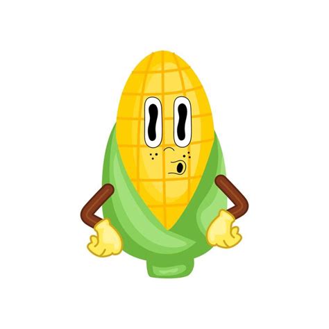 Corn Mascot Vector Art Icons And Graphics For Free Download