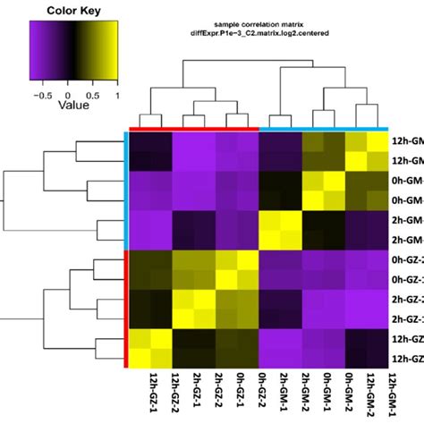 Heat Map Referring To Hierarchical Cluster Analysis To Describe Download Scientific Diagram