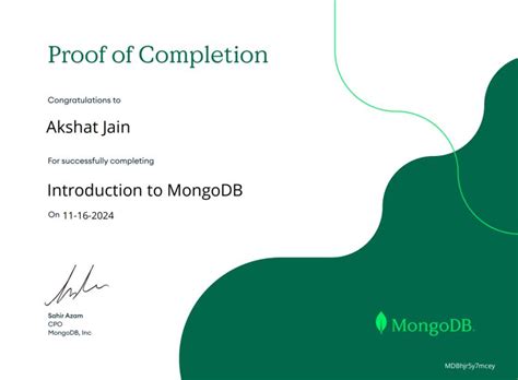 mongodb nosql datascience certification learning databasemanagement akshat jain