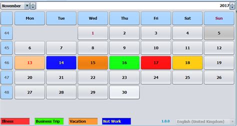 Java Jcalendar With Dateevaluator Stack Overflow