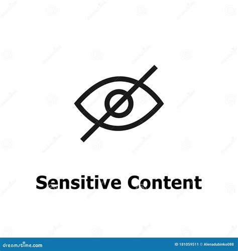 Adult Sensitive Content Landing Page Template Tiny Characters At Huge