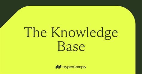 Knowledge Base Hypercomply Blog