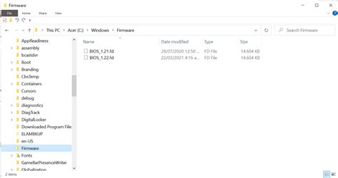 Check Bios Or Uefi Firmware Version In Windows 10 Tutorials