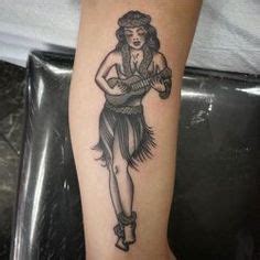 Hula Girl Tattoo Flash Tatted Up Hula Girl Tattoos Tattoos Girl