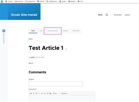The Basics Of Drupal Revisions And Content Moderation Lullabot
