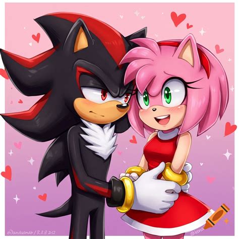 Shadow The Hedgehog And Amy Rose