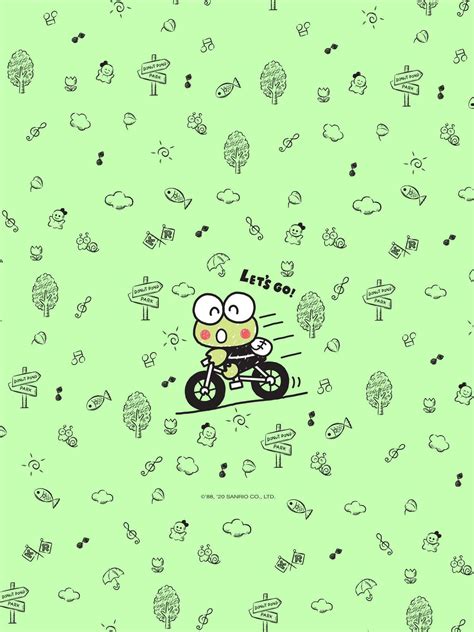 100 Keroppi Backgrounds