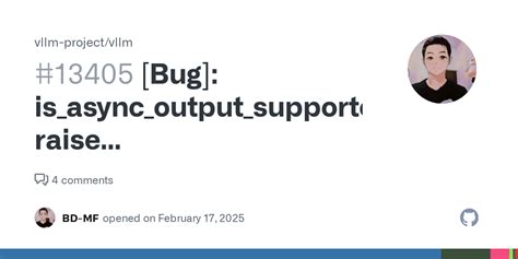 Bug Isasyncoutputsupported Raise Notimplementederror · Issue