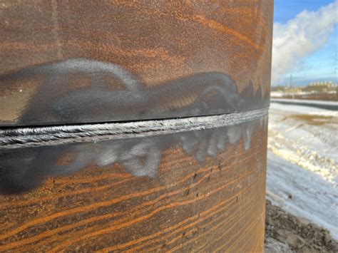 Took A Little Breather While Filling Up This 90” Casing Splice Before