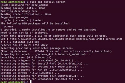 How To Use The Screen Command On Linux To Keep Your Remote Task Running When The Connection Drops