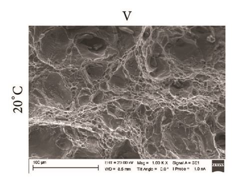 Sem Fracture Surfaces Of Crack Initiation Zone In Specimens With