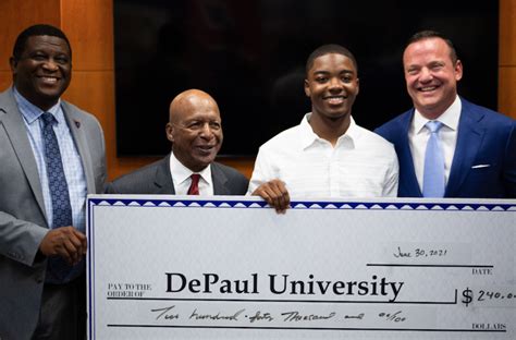 Link Scholar Jamari Grant Earns The Marc Jacobson Blue Demon Scholarship Link Unlimited Scholars