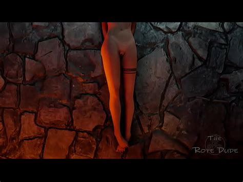Lara Croft Struggles In A Cunnilingus With Tifa While Beeing Tied Up Lara S Capture Part