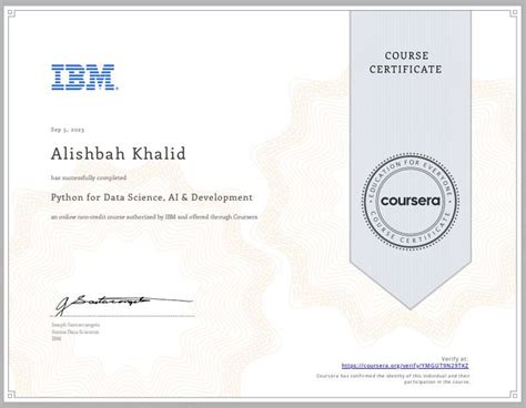 alishbah khalid on linkedin python datascience ai ibm learningjourney