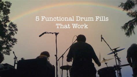 5 functional drum fills that work beginner drum highway