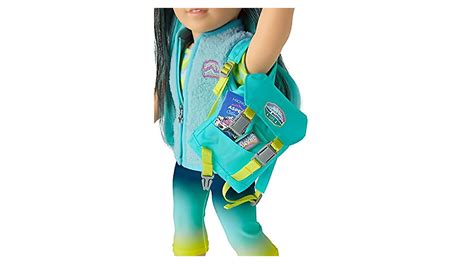 American Girl Corinne Tan Doll And Camping Accessories
