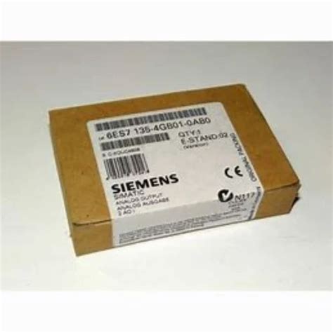 Siemens 6es7135 4gb01 0ab0 Simatic Dp Electronic Module For Et 200s
