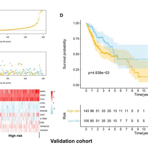 Construction Of The Immune Prognostic Signature Panel Risk Score Download Scientific