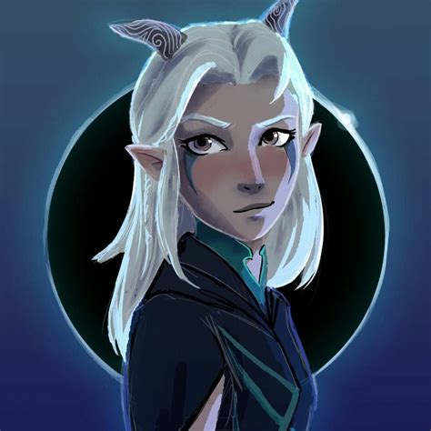 Rayla Author Redtailarts The Dragon Prince Dragon Princess Prince