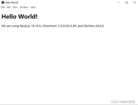 Electron入门 手把手带electron项目初始化electron 初始化 Csdn博客 Electron入门 手把手带electron项目初始化electron 初始化 Csdn博客