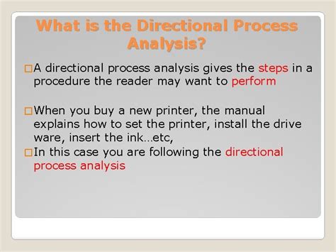 Process Analysis Definition A Process Analysis Explains How
