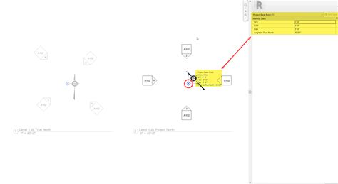 solved rotation parameter of north arrow autodesk community