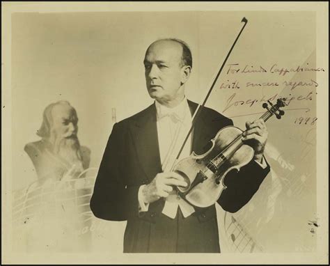 Szigeti Joseph 18921973 Large Signed Photograph With Violin And B Schubertiade Music And Arts