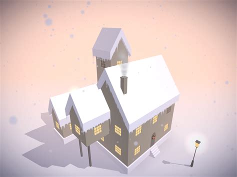 some winterly procgen mansions for christmas mood r proceduralgeneration