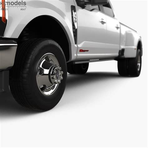 Ford F Super Duty 350 Crew Cab Long Bed Dually 2025 3d Model Download