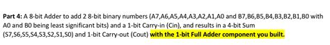 Solved Please Include A Vhdl ﻿code And The Circuit Drawing