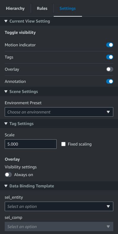 Scene Enhanced Editing AWS IoT TwinMaker