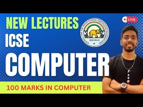 Computer Class ICSE Crash Course Java Icse Java YouTube