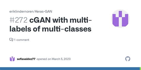 cgan with multi labels of multi classes · issue 272 · eriklindernoren