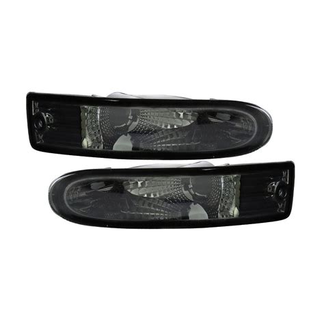 Supagat Smoke Bumper Lights Front Turn Signal Lamps Heavy Duty Abs