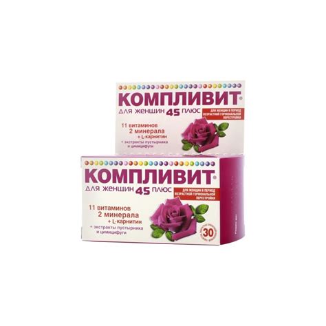 Kaufen Sie Complivit Für Frauen 45 Plus Pillen 30 Stck