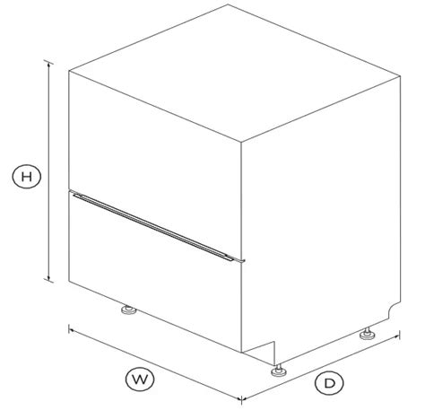Single Drawer Dishwasher Dimensions At Rose Thyer Blog