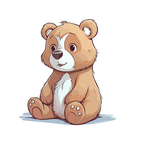Premium Vector Cute Kawaii Bear Premium Vector Cute Kawaii Bear