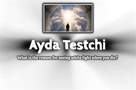 علت دیدن نور سفید هنگام مرگ چیست؟ تستچی