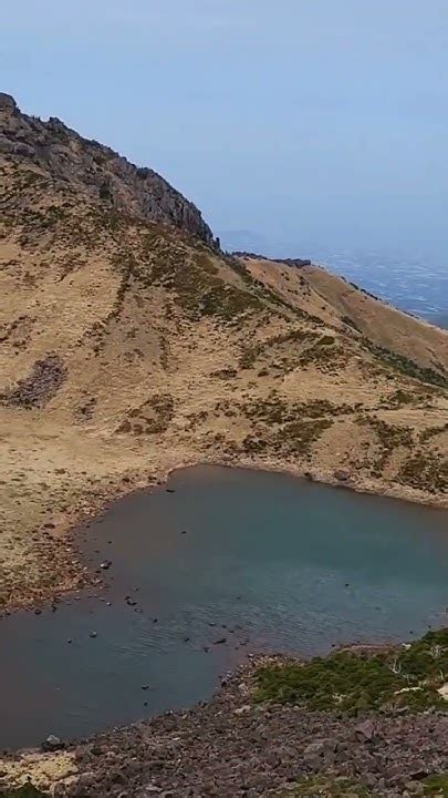 한라산 백록담 ~ 🏔💭 ️ 강풍에 싸락눈 까지 왔지만 와우 다시온 보람이 👍😍 Youtube