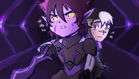 Sheith Inktober 2018 005 Galra Keith Shiro And Keith Sheith Forever Together