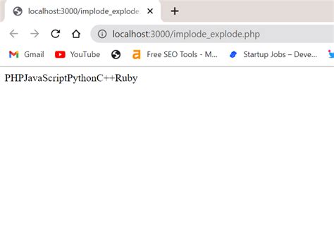 Php Implode Convert Array To String With Join